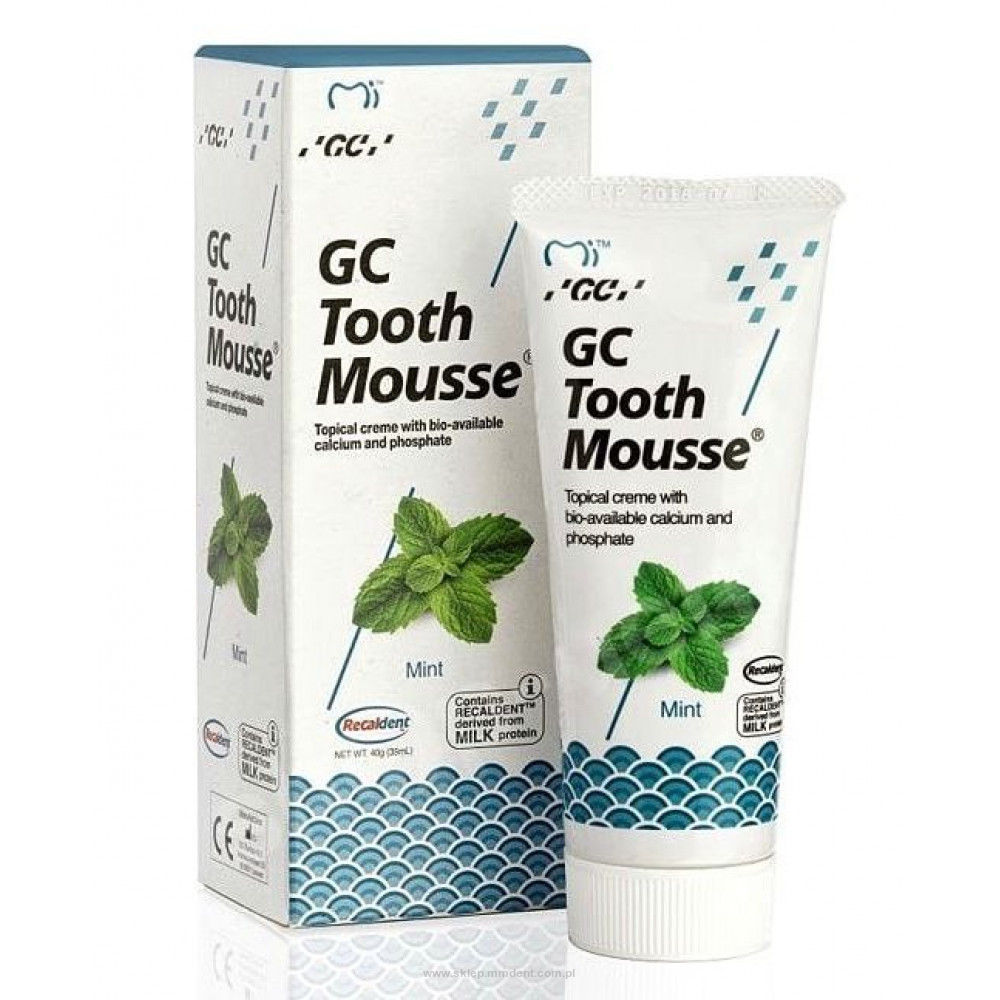 GC TOOTH MOUSSE PASTE- płynne szkliwo bez fluoru 35ml